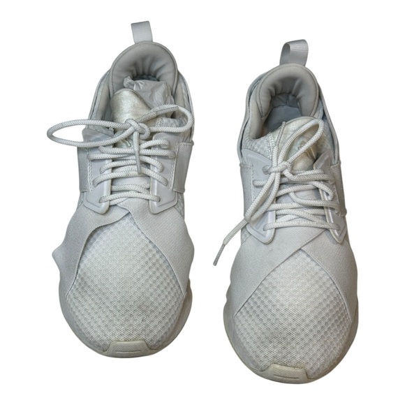 Puma | Shoes | Puma White Sneakers With Streamlined Silhouette And ...